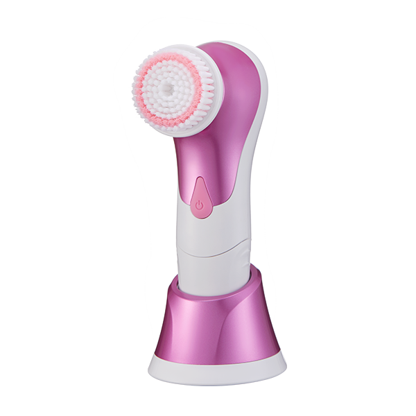 Deep Cleansing With Stand Battery-Operated Facial Brush