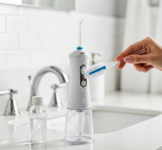 How to Clean a Water Flosser | WELLAND Cleaning & Maintenance Guide